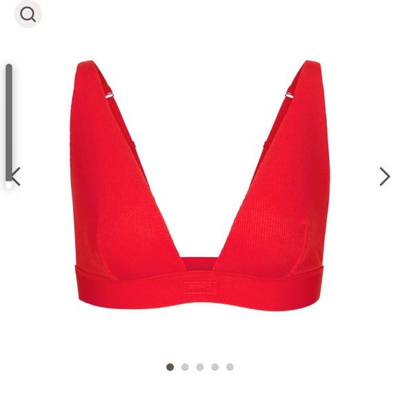 SKIMS | Intimates & Sleepwear | Skims Cotton Rib Ruby Red Boxer And ...